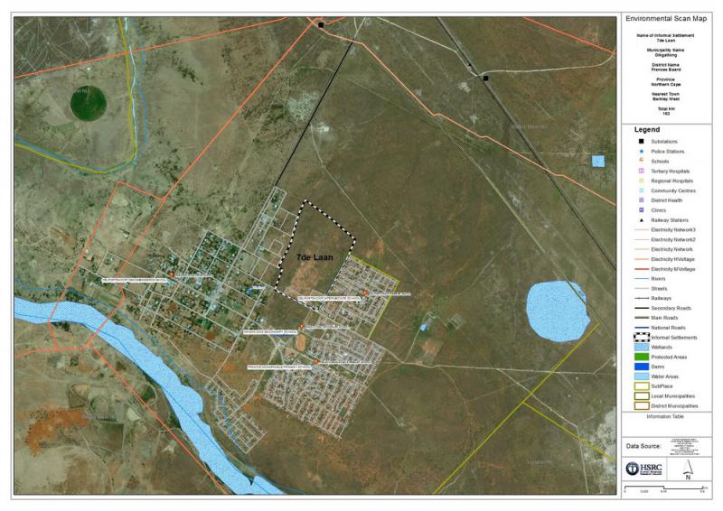 Environmental Scan Maps | Department of Human Settlement