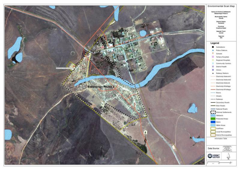 Environmental Scan Maps | Department of Human Settlement