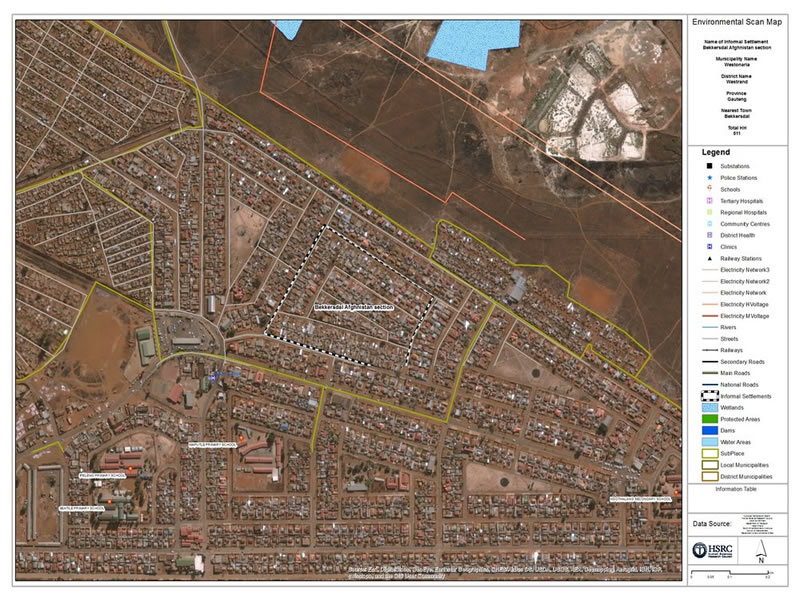 Environmental Scan Maps | Department of Human Settlement