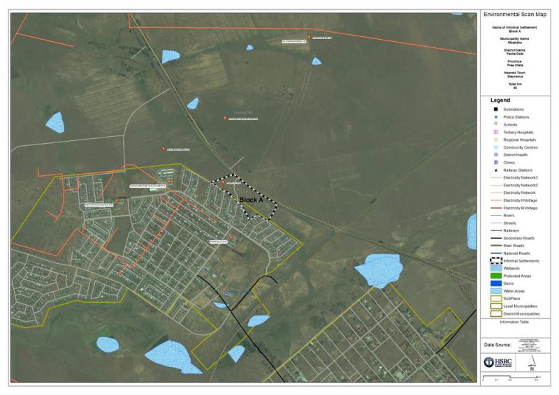 Environmental Scan Maps | Department of Human Settlement