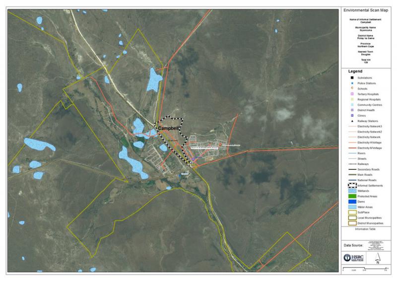 Environmental Scan Maps | Department of Human Settlement
