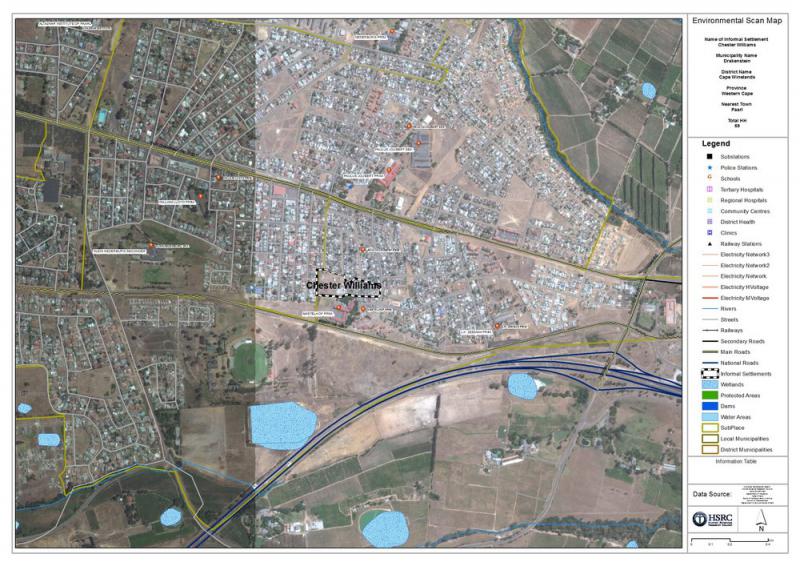Environmental Scan Maps | Department of Human Settlement