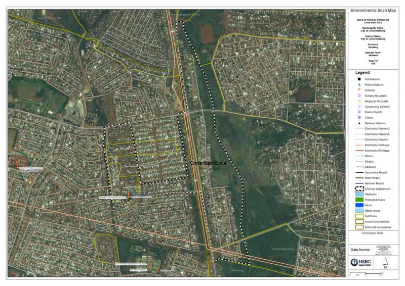 Environmental Scan Maps | Department of Human Settlement